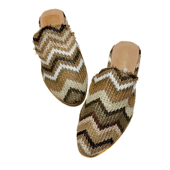 Mi.iM | Shoes | Miim Mxmally Mule Artisan Hand Braided Multi Color ...